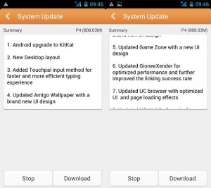 Gionee Pioneer P4 gets Android 4.4 update in India | Tech Ticker